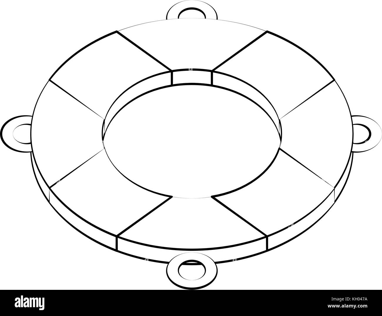 Lifesaver float symbol Stock Vector Image & Art - Alamy