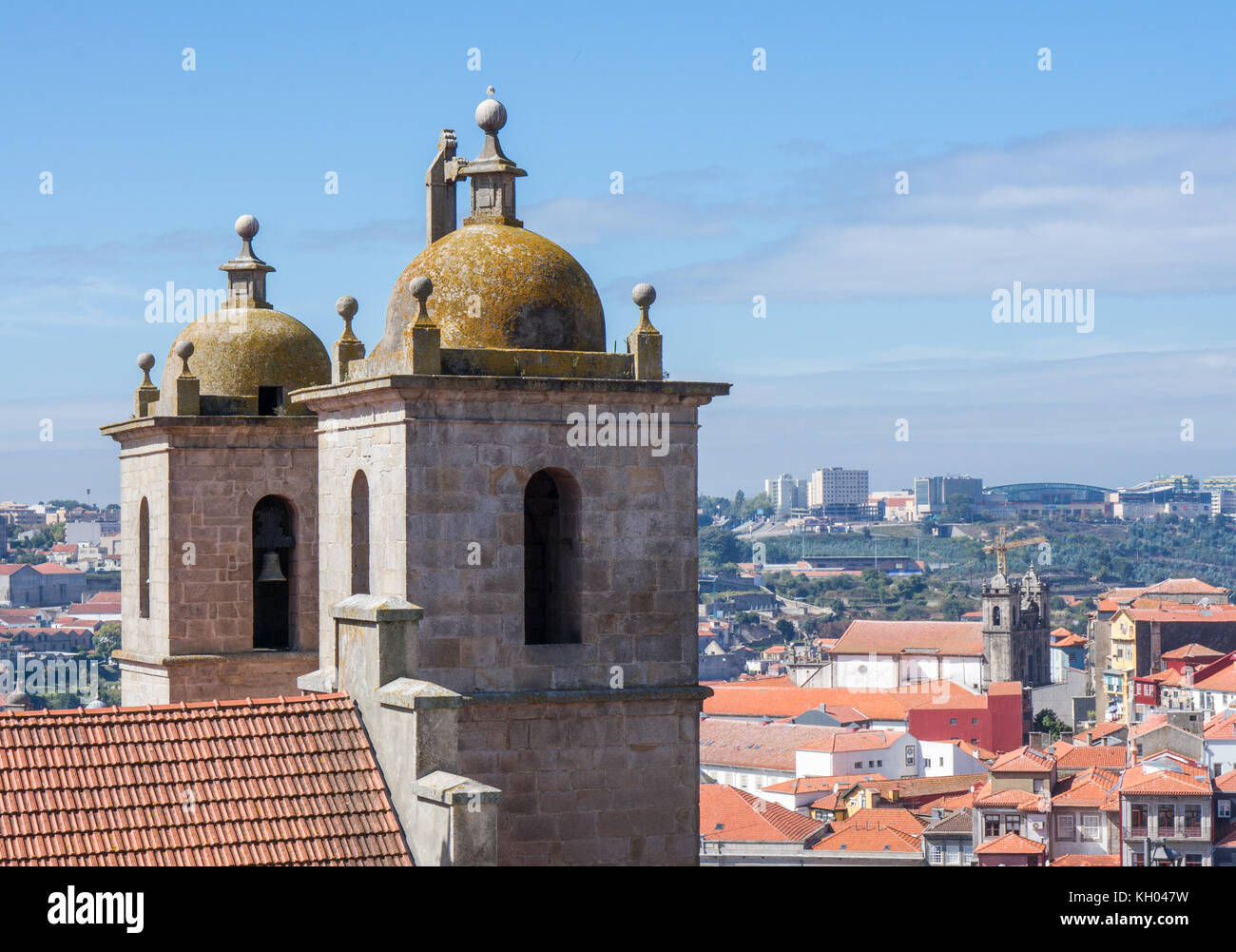 One of the many beautiful churches in Porto, Portugal, with a fantastic ...