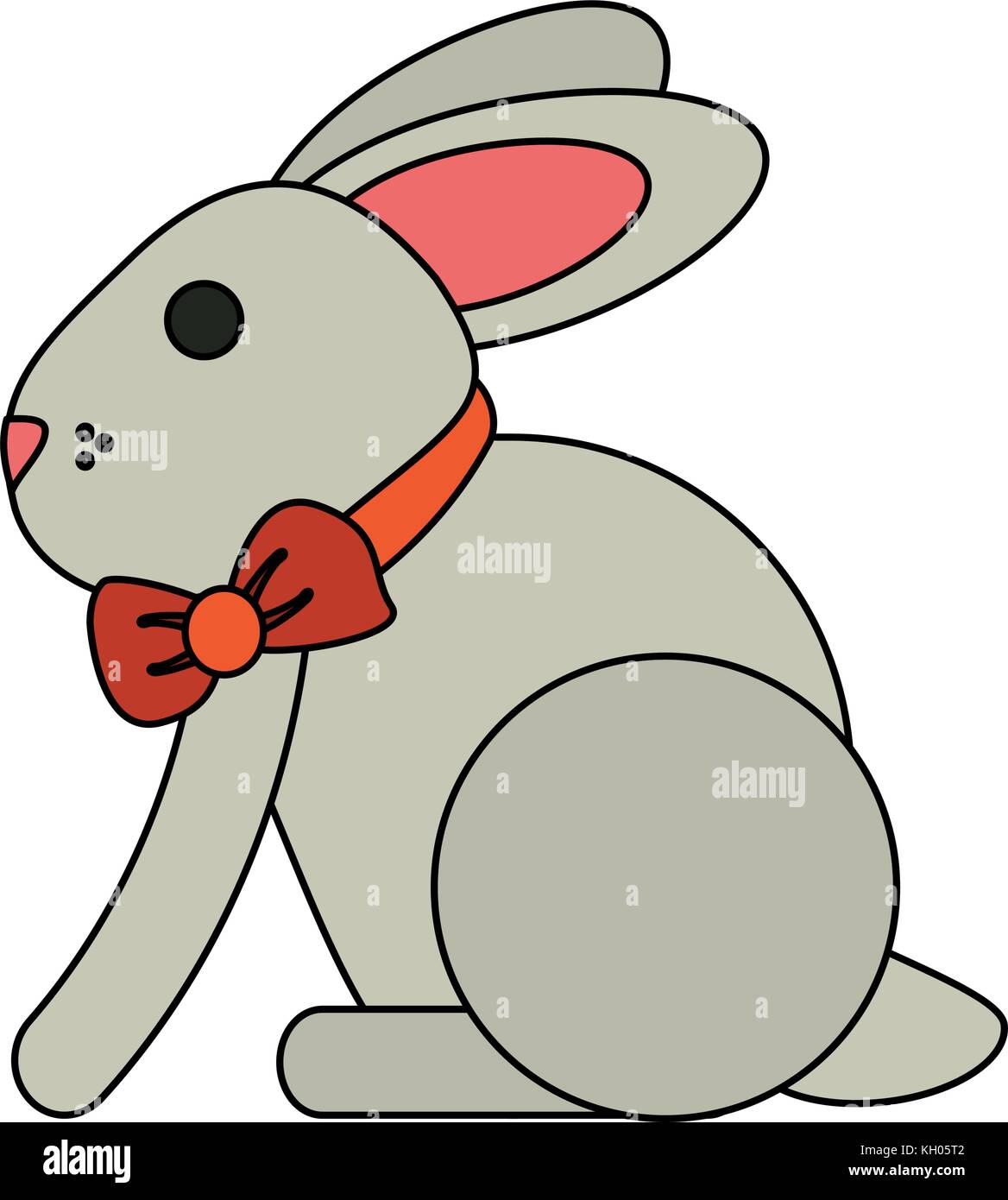 Cute rabbit cartoon Stock Vector Image & Art - Alamy