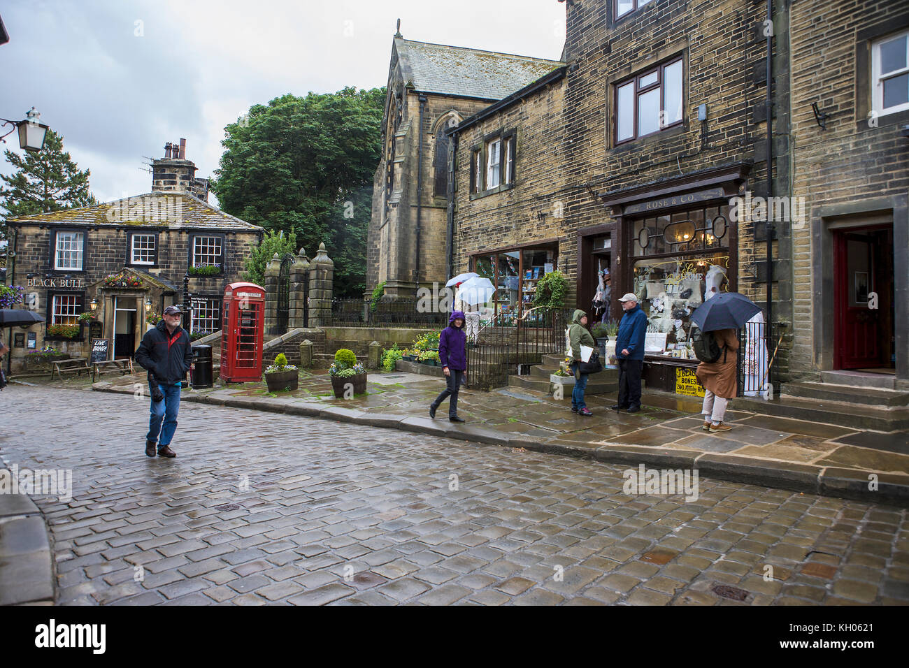 Country haworth hi-res stock photography and images - Alamy