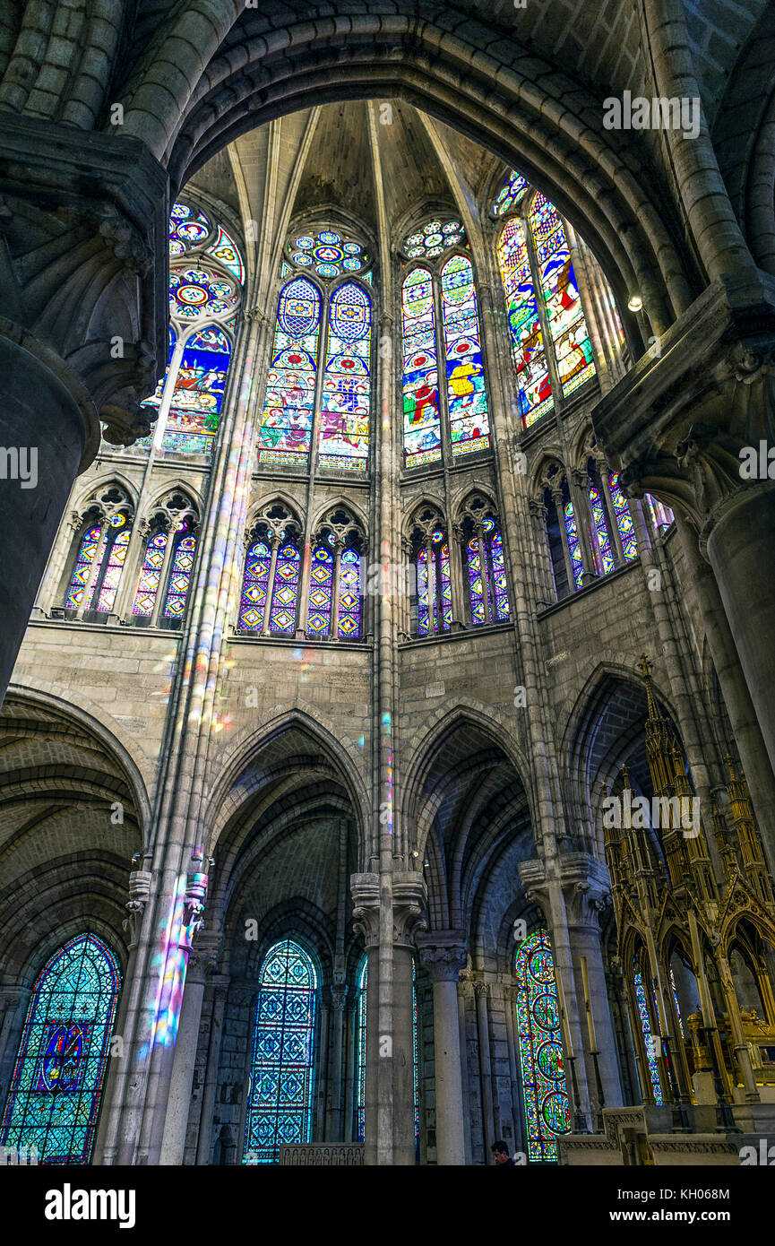 France. Seine-Saint-Denis (93). Basilica of Saint-Denis. Necropolis of ...