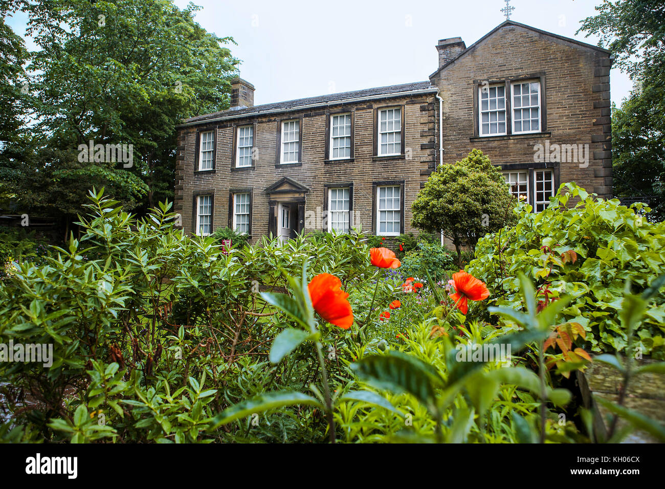 Haworth Parsonage, West Yorkshire, England, UK: the home of the Brontë ...