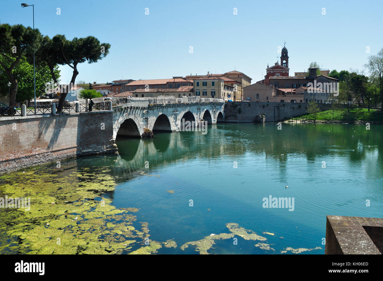Bridge tiberio rimini hi-res stock photography and images - Alamy