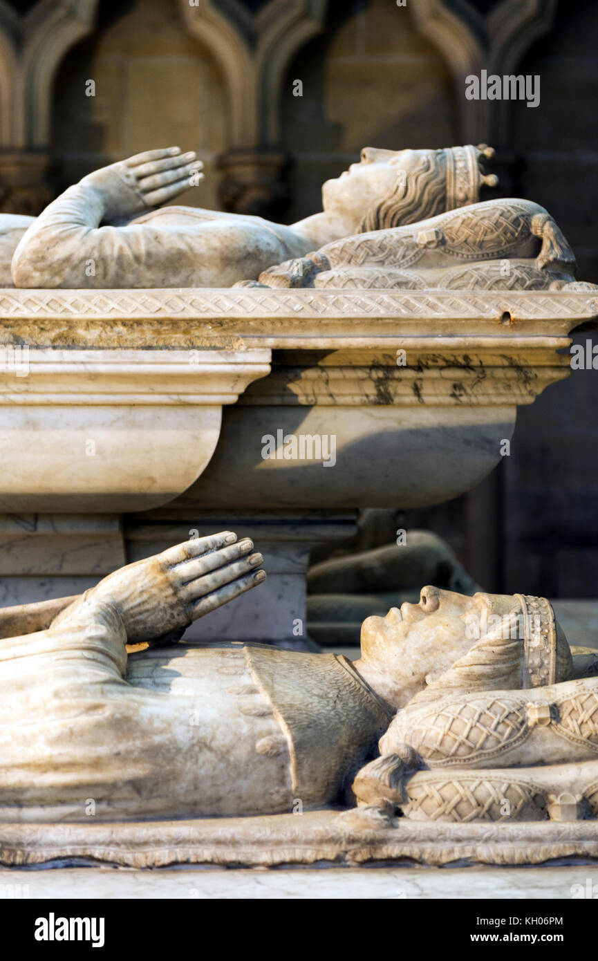 France. Seine-Saint-Denis (93). Basilica of Saint-Denis. Necropolis of ...
