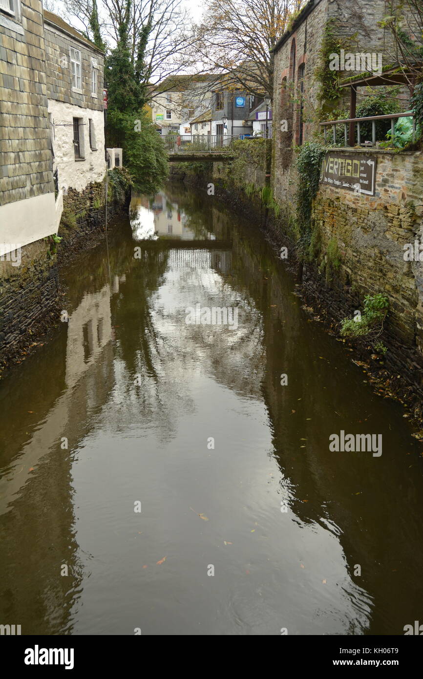 River Scene, Truro, Cornwall Stock Photo - Alamy