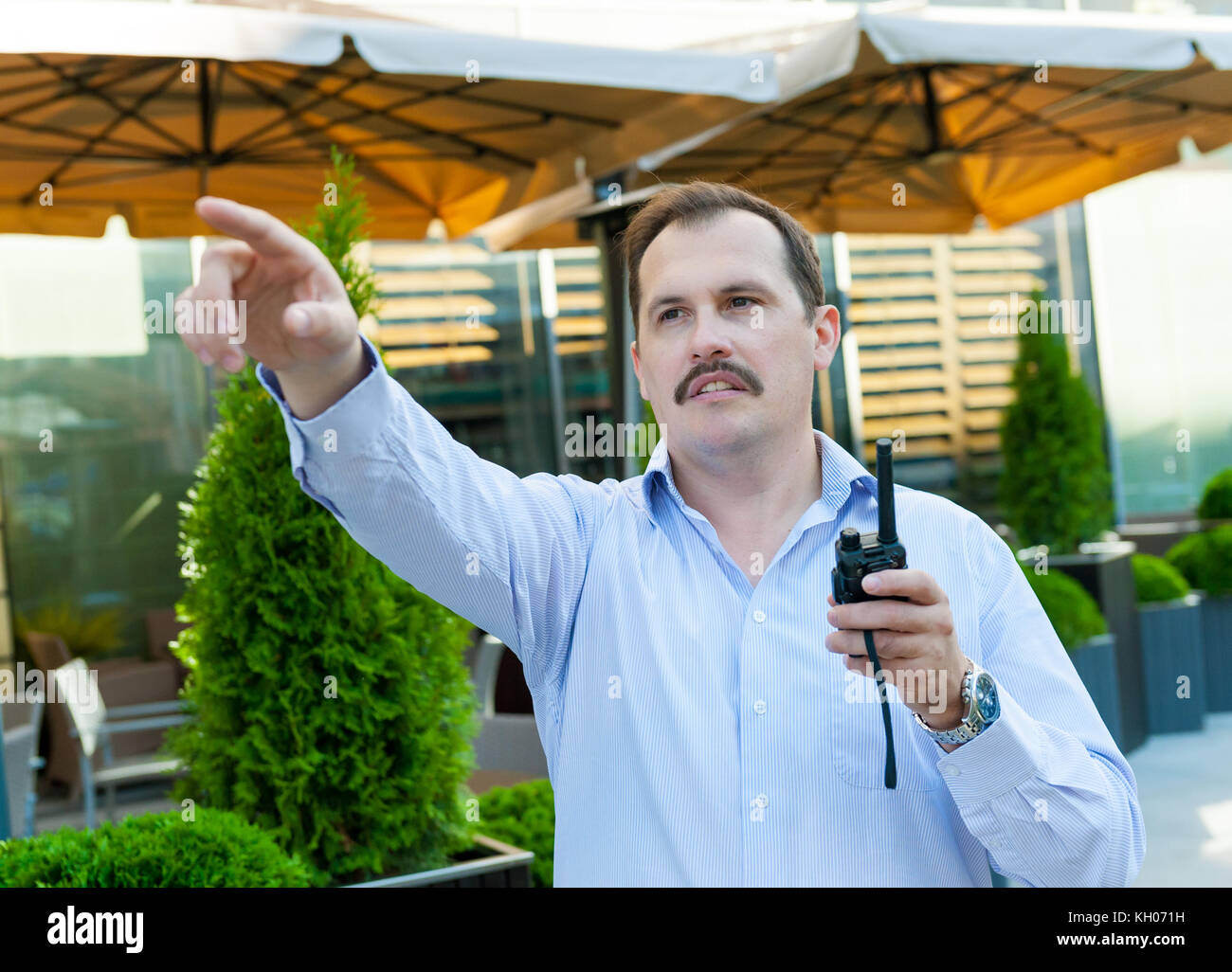 Security guard Stock Photo - Alamy
