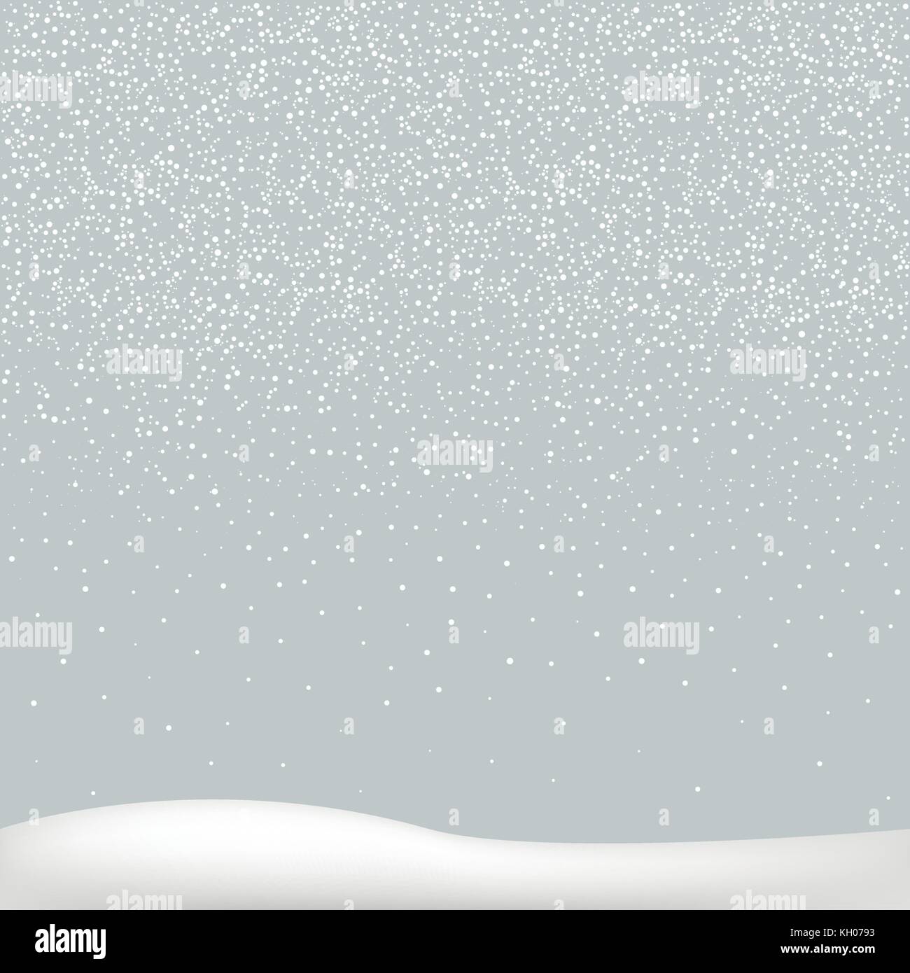 Winter snow fall overlay Stock Vector Images - Alamy