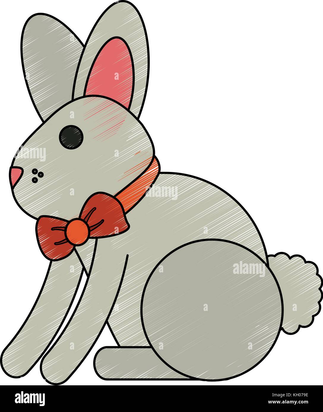 Cute rabbit cartoon Stock Vector Image & Art - Alamy