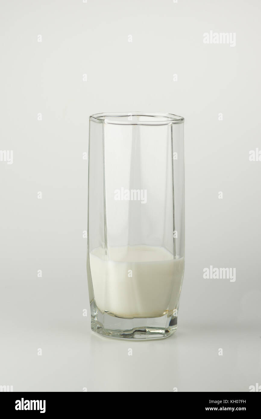 Glass cup full milk hi-res stock photography and images - Alamy