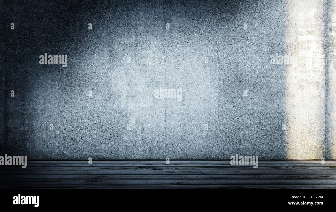 Abstract modern interior. All textures and maps my own photos. 3D ...