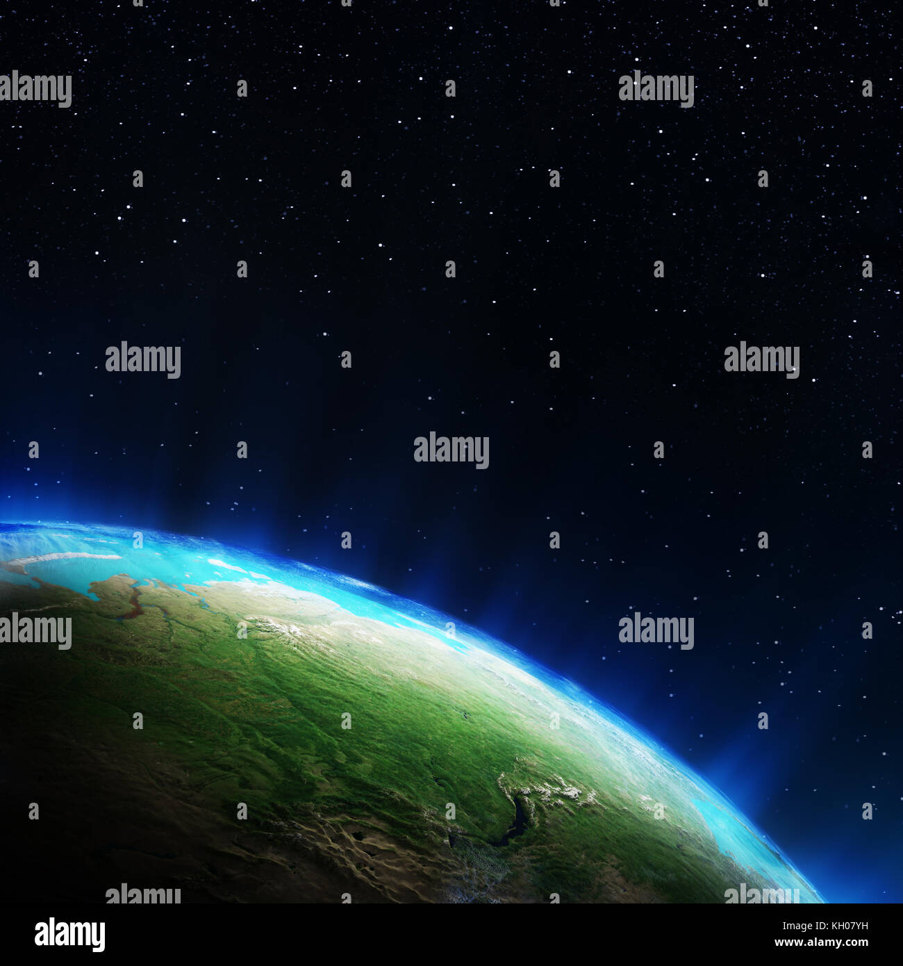 Russia. Elements of this image furnished by NASA 3d rendering Stock ...
