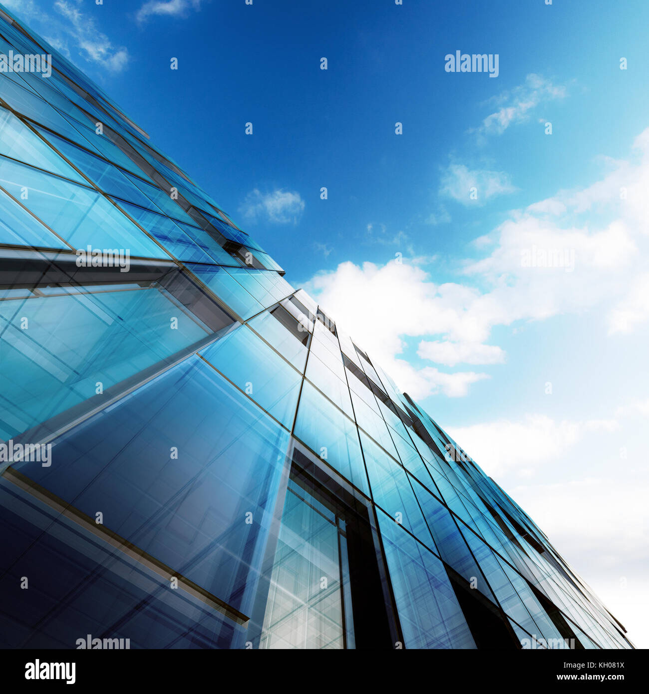 Modern architecture. Building design and 3d rendering model my own ...