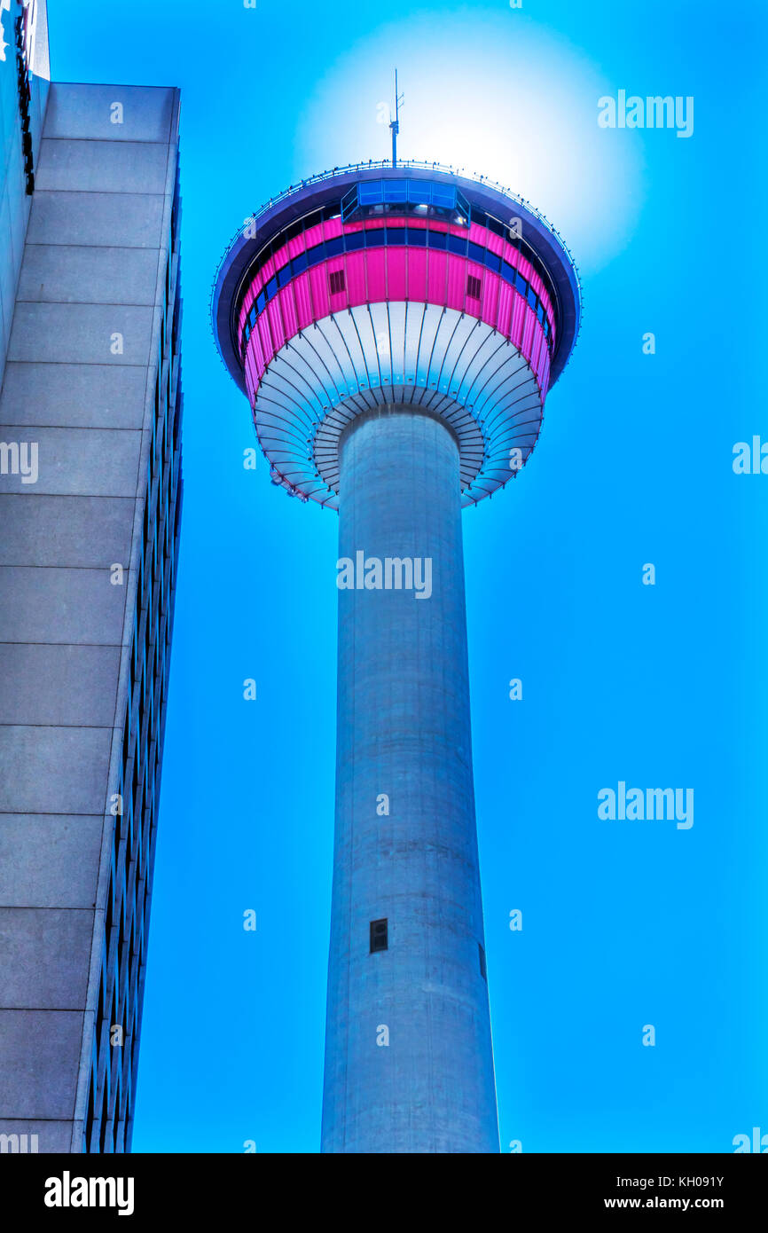 Calgary tower observation hi-res stock photography and images - Alamy