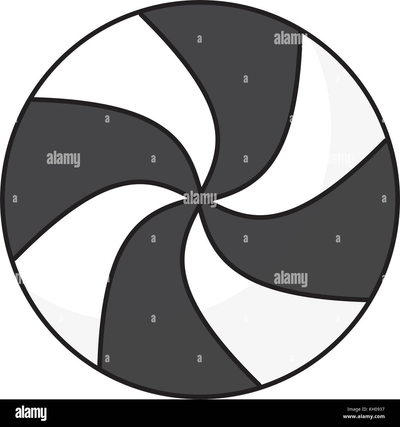 rounded candy mint sweet christmas icon Stock Vector Image & Art - Alamy