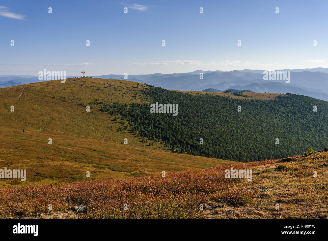 Tower on top of the mountain hi-res stock photography and images - Alamy