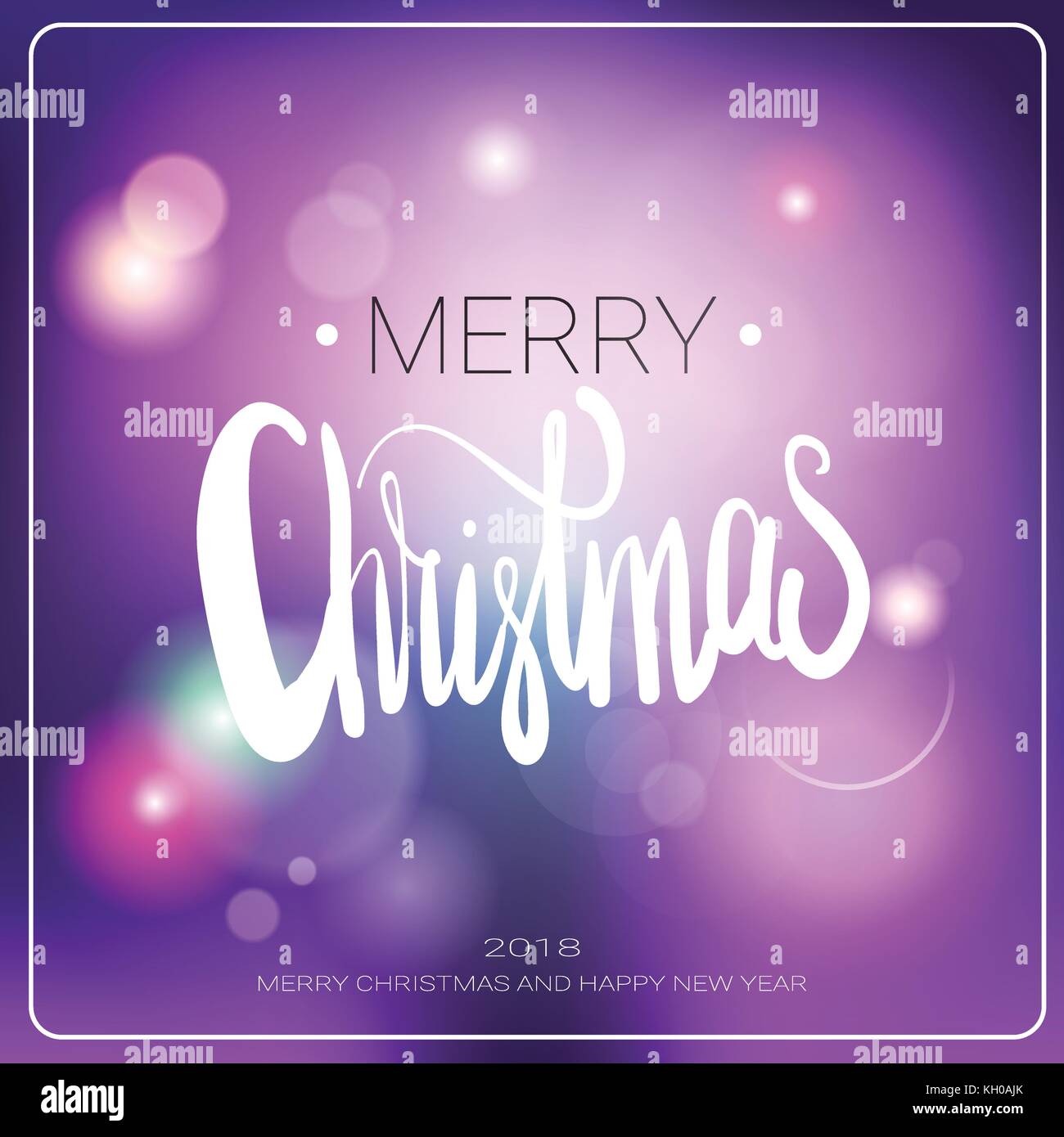 Holidays greeting card design Stock Vector Images - Alamy