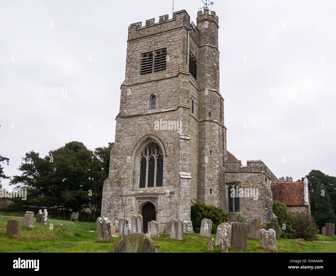 St john the baptist church, Harrietsham, Kent, UK Stock Photo - Alamy