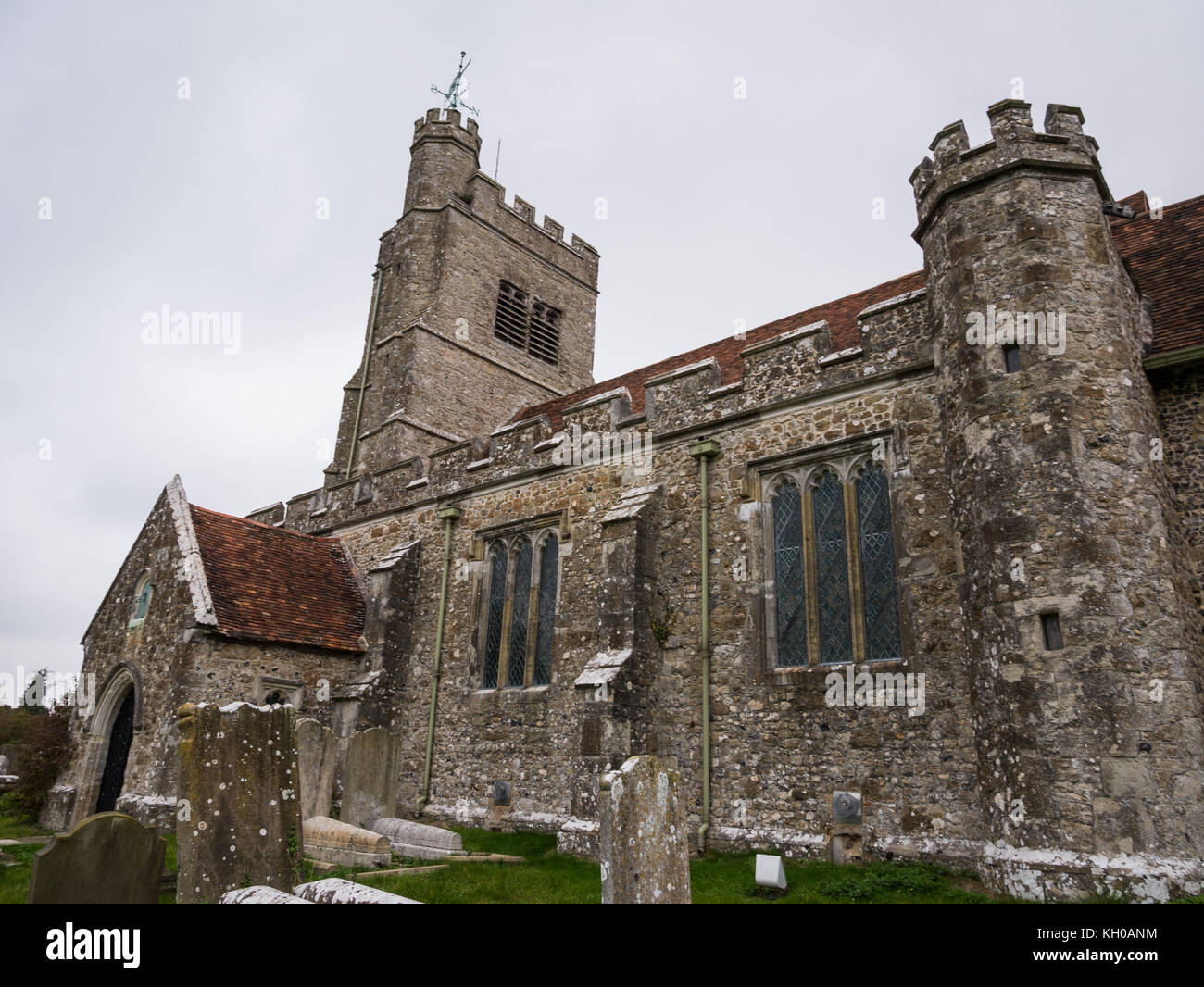 St john the baptist church, Harrietsham, Kent, UK Stock Photo - Alamy