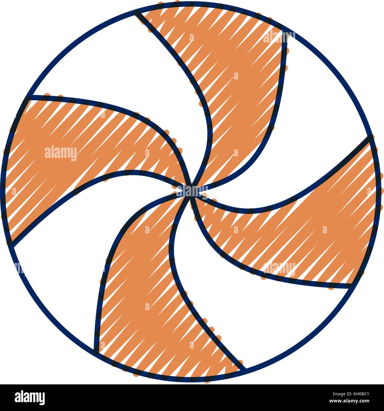 rounded candy mint sweet christmas icon Stock Vector Image & Art - Alamy