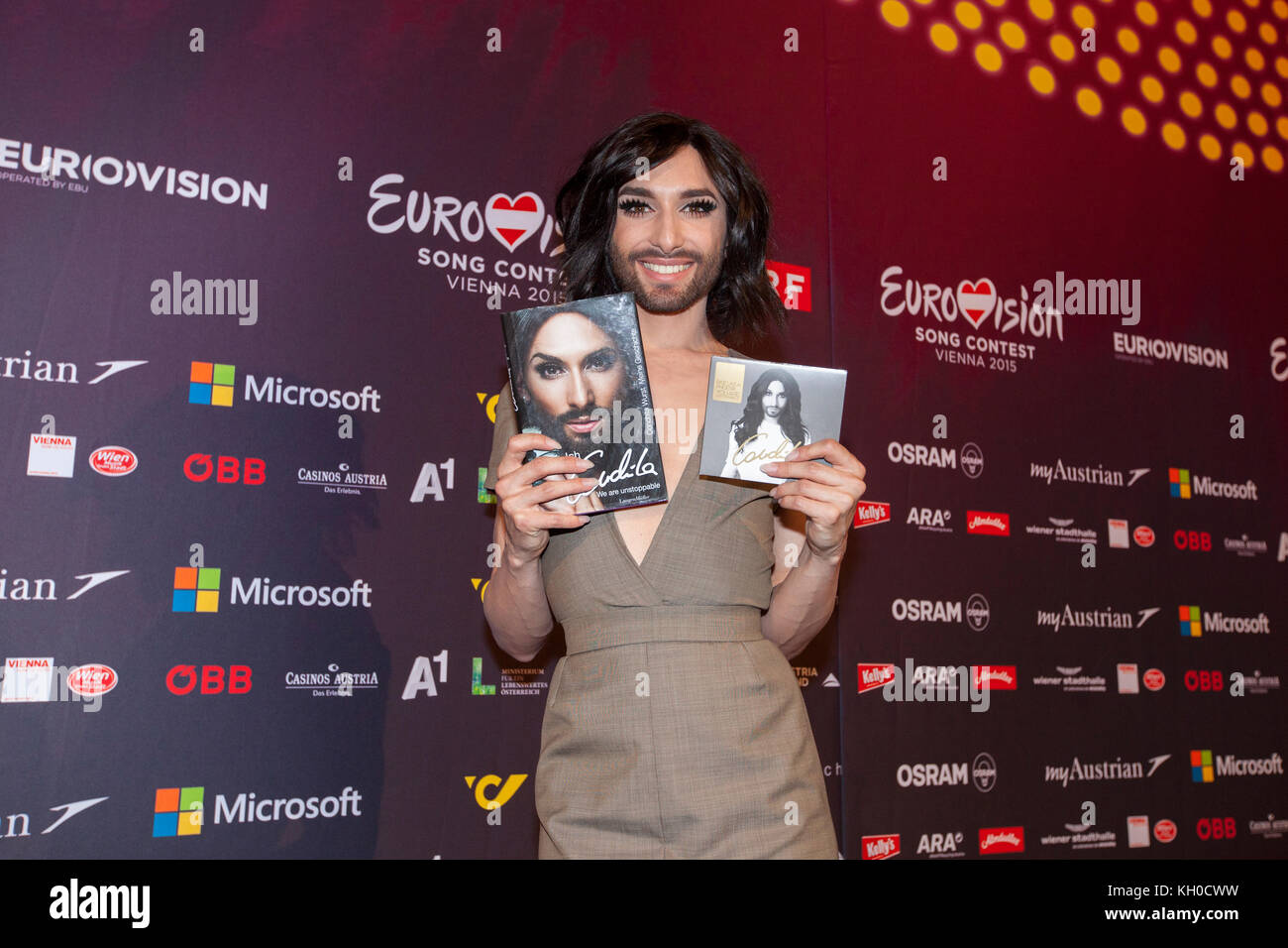 Austrian singer Conchita Wurst was interviewed about her newly released ...