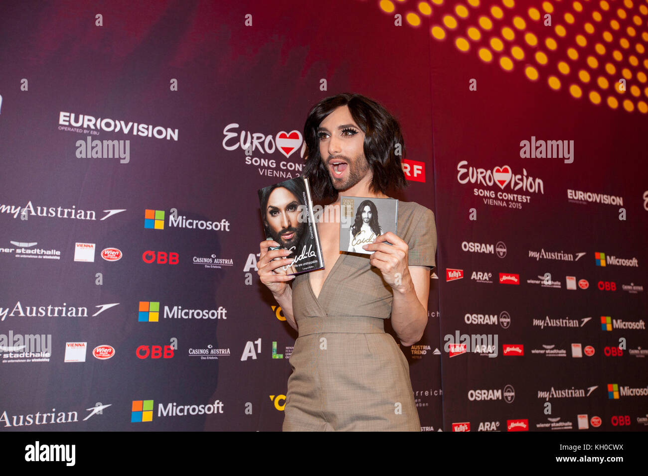 Austrian singer Conchita Wurst was interviewed about her newly released ...