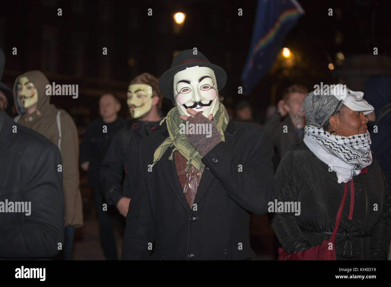 Guy fawkes day rally hi-res stock photography and images - Alamy