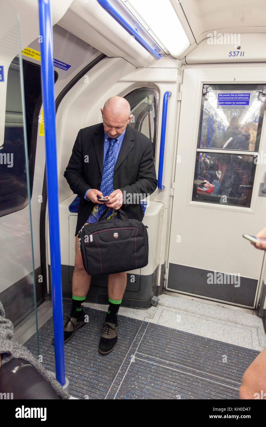 No pants subway hi-res stock photography and images - Alamy