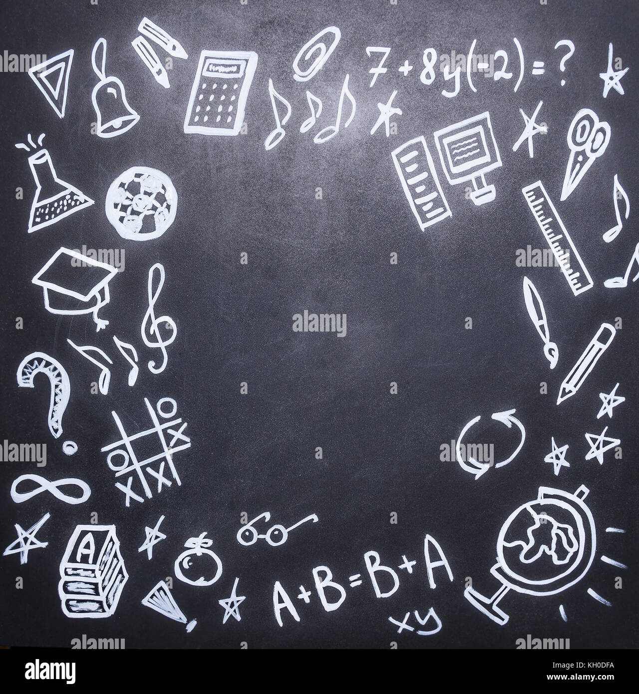 Chalkboard drawings hi-res stock photography and images - Alamy