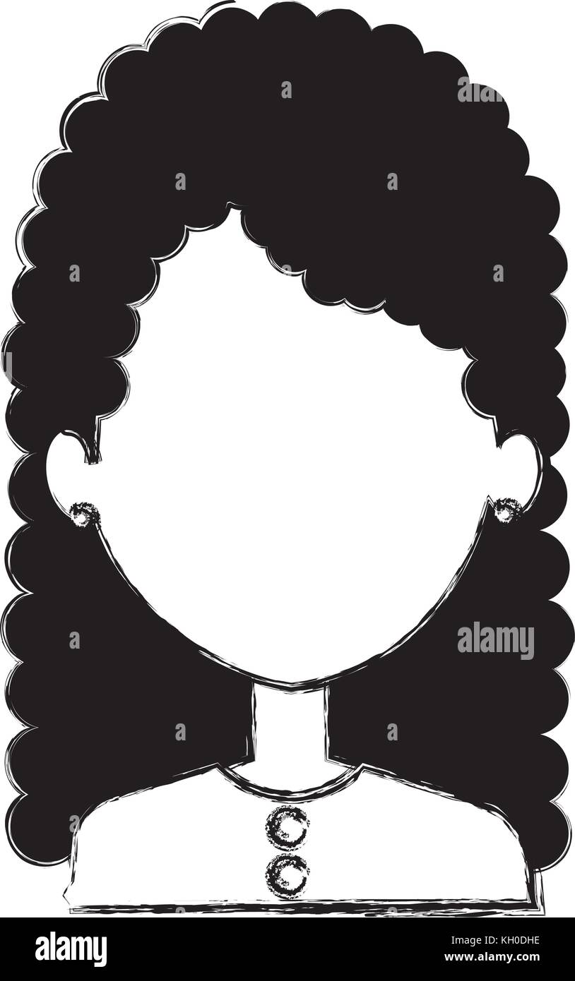 beautiful woman avatar character vector illustration design Stock ...