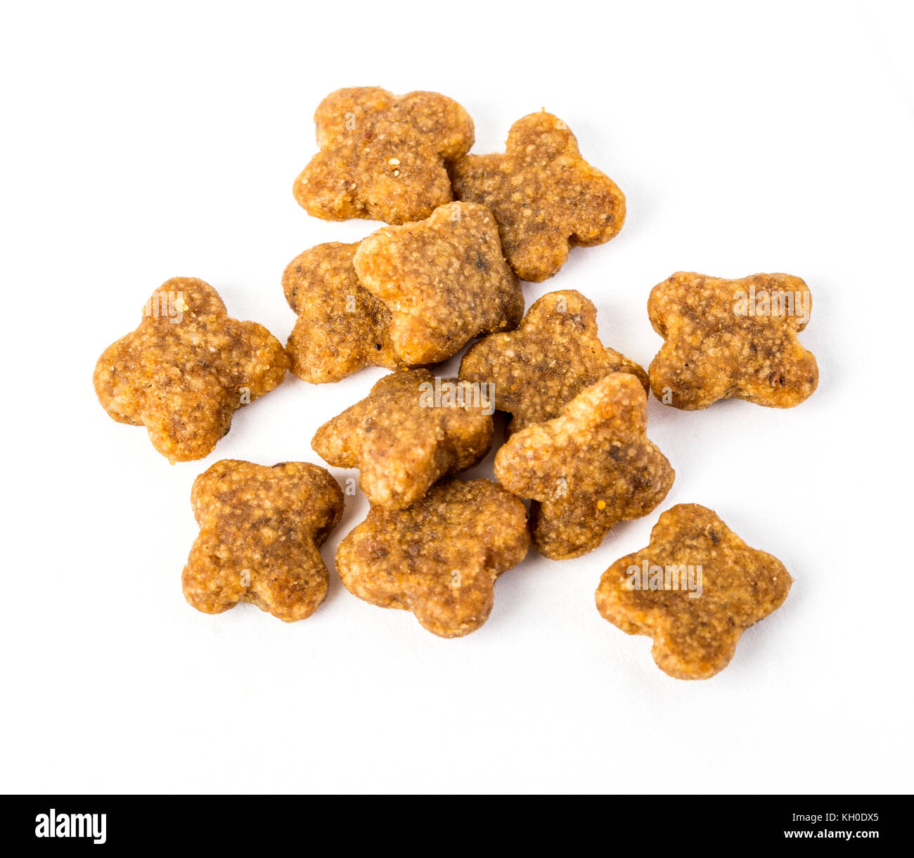 dog food isolated on white background, close up Stock Photo - Alamy