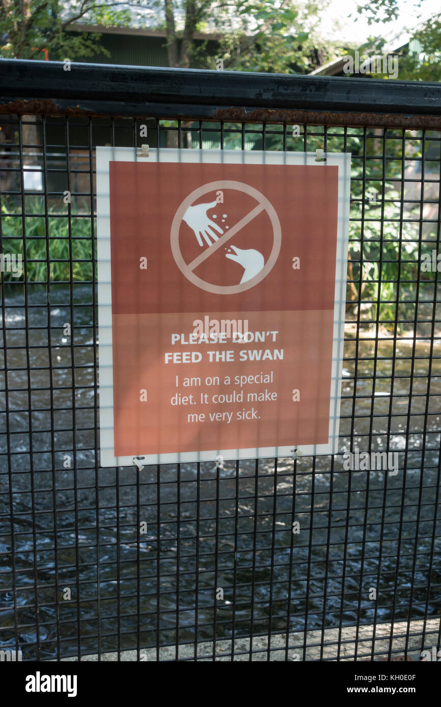 Warning poster zoo hi-res stock photography and images - Alamy