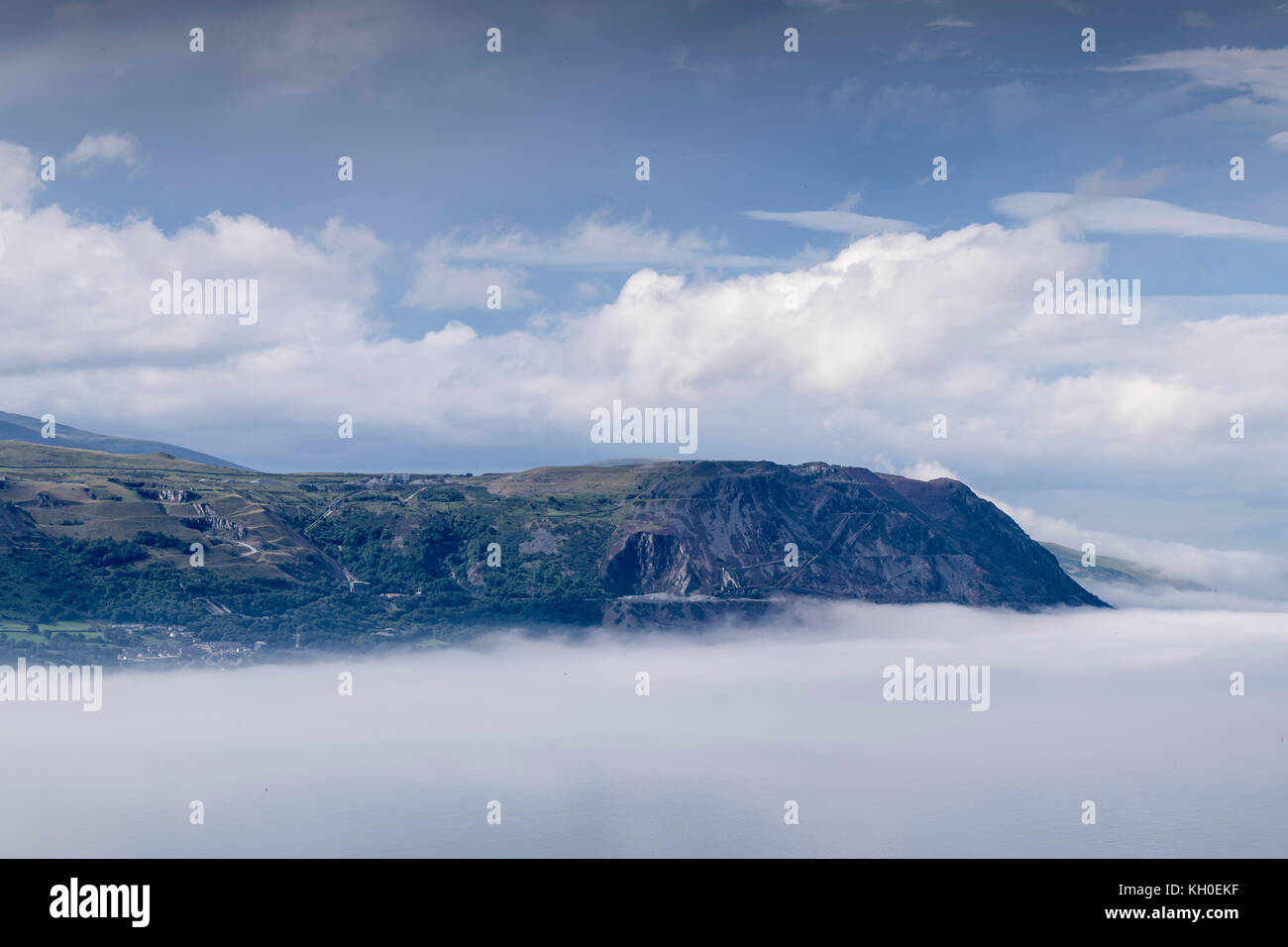 Penmaenmawr and Penmaen bach point taken from the Great Ormes head ...