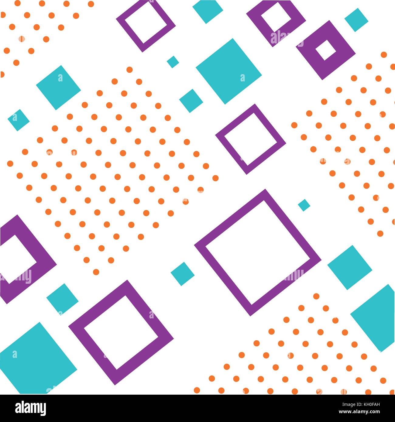 texture of geometric shapes colored figures pattern abstract Stock ...