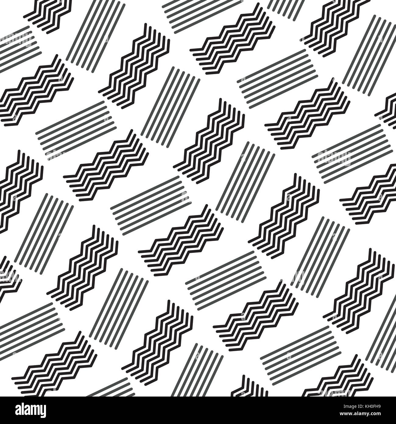 seamless abstract texture with zig zag lines decoration Stock Vector ...