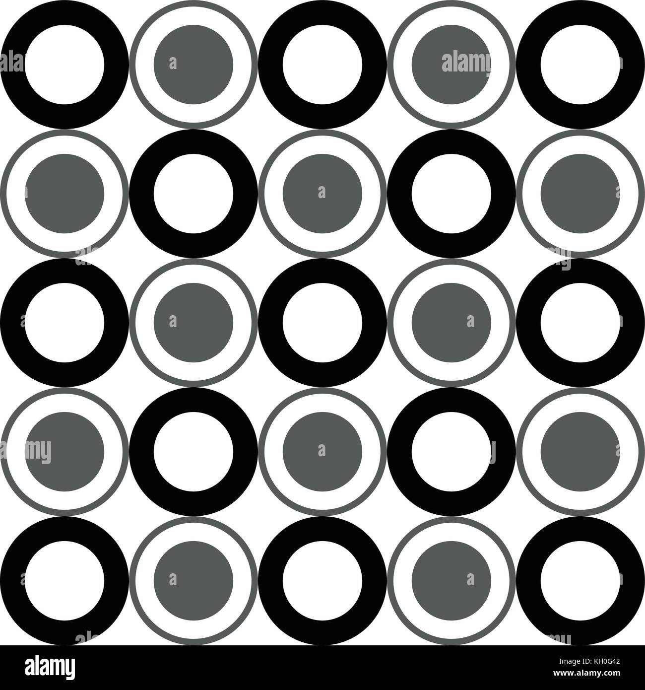 geometric background circles seamless pattern texture Stock Vector ...
