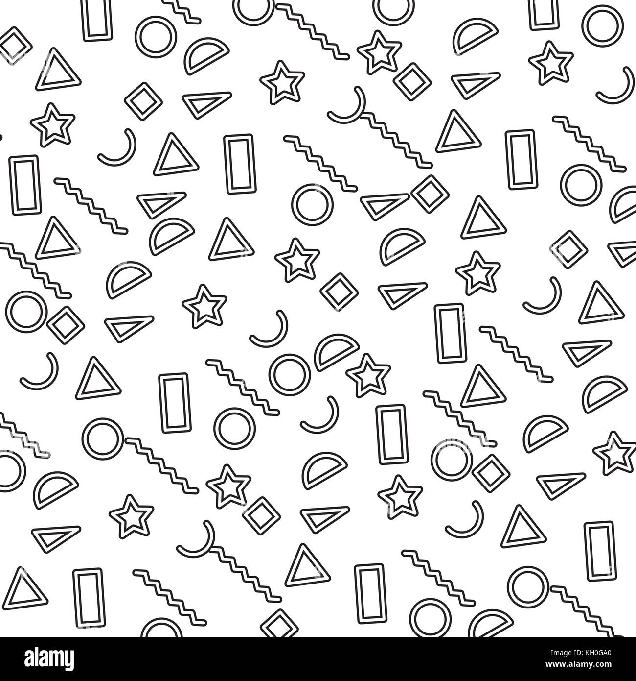 texture of geometric shapes figures pattern abstract Stock Vector Image ...