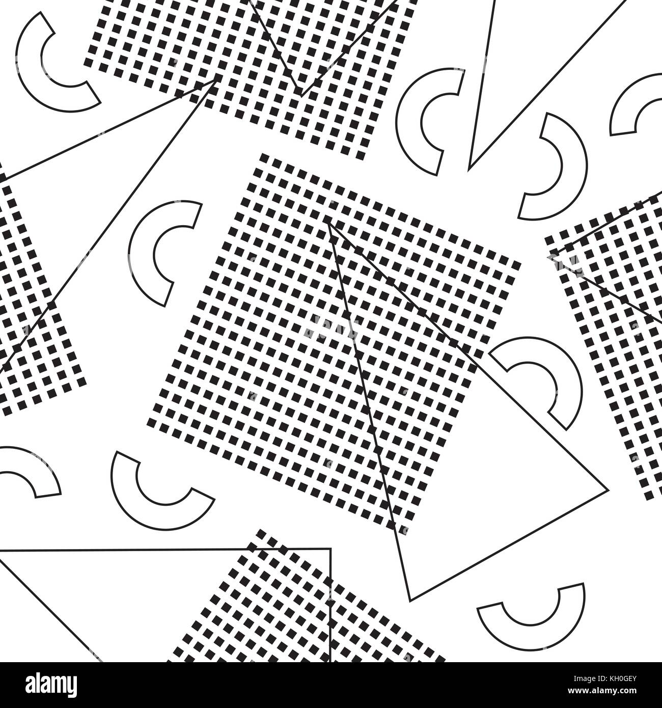 texture of geometric shapes figures pattern abstract Stock Vector Image ...