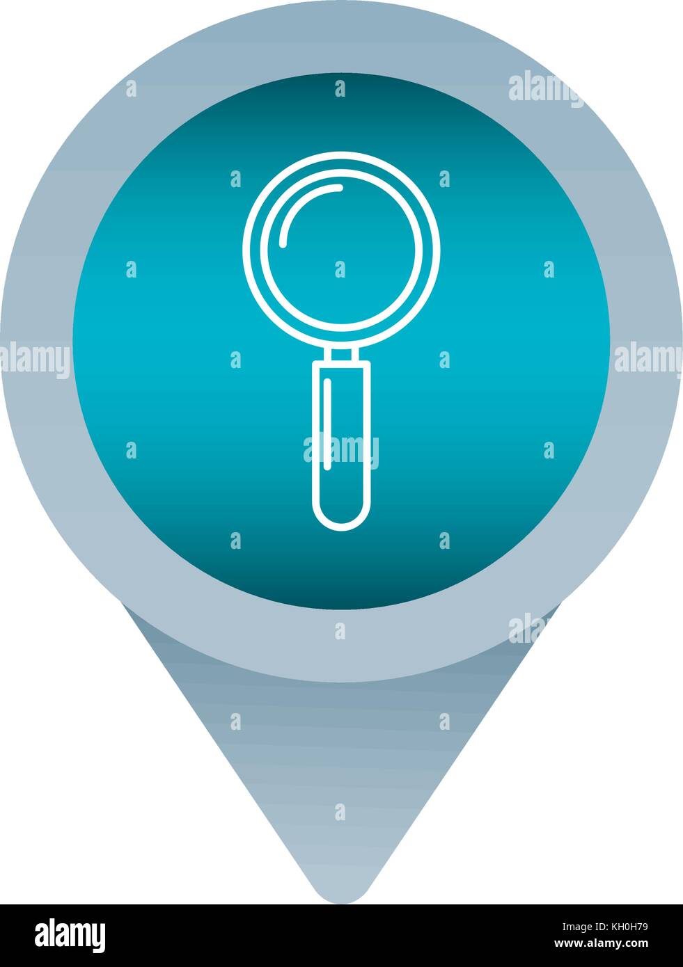 social media mark pointer for web search Stock Vector Image & Art - Alamy