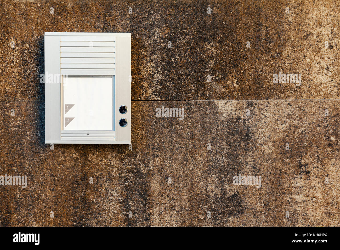 Intercom box hi-res stock photography and images - Alamy