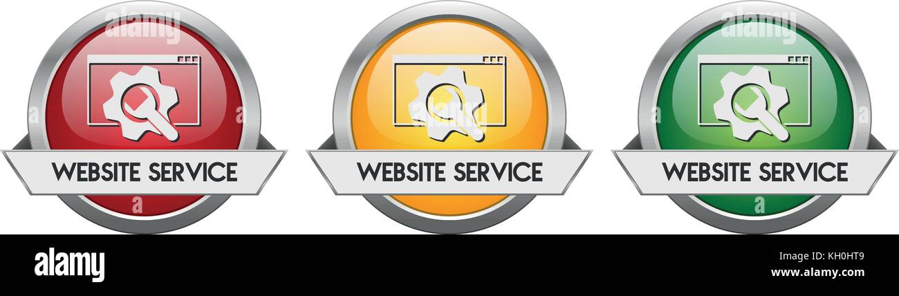 Modern Button Vector Website Service for the creative use in graphic ...