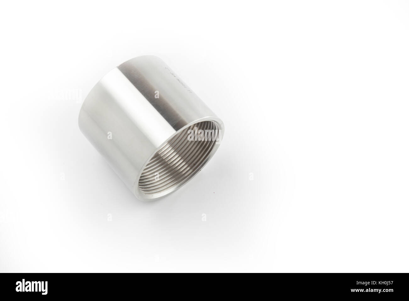 metal water valve fittings on a white background Stock Photo - Alamy