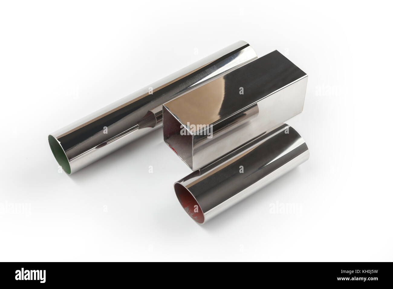 steel material on a white background Stock Photo - Alamy