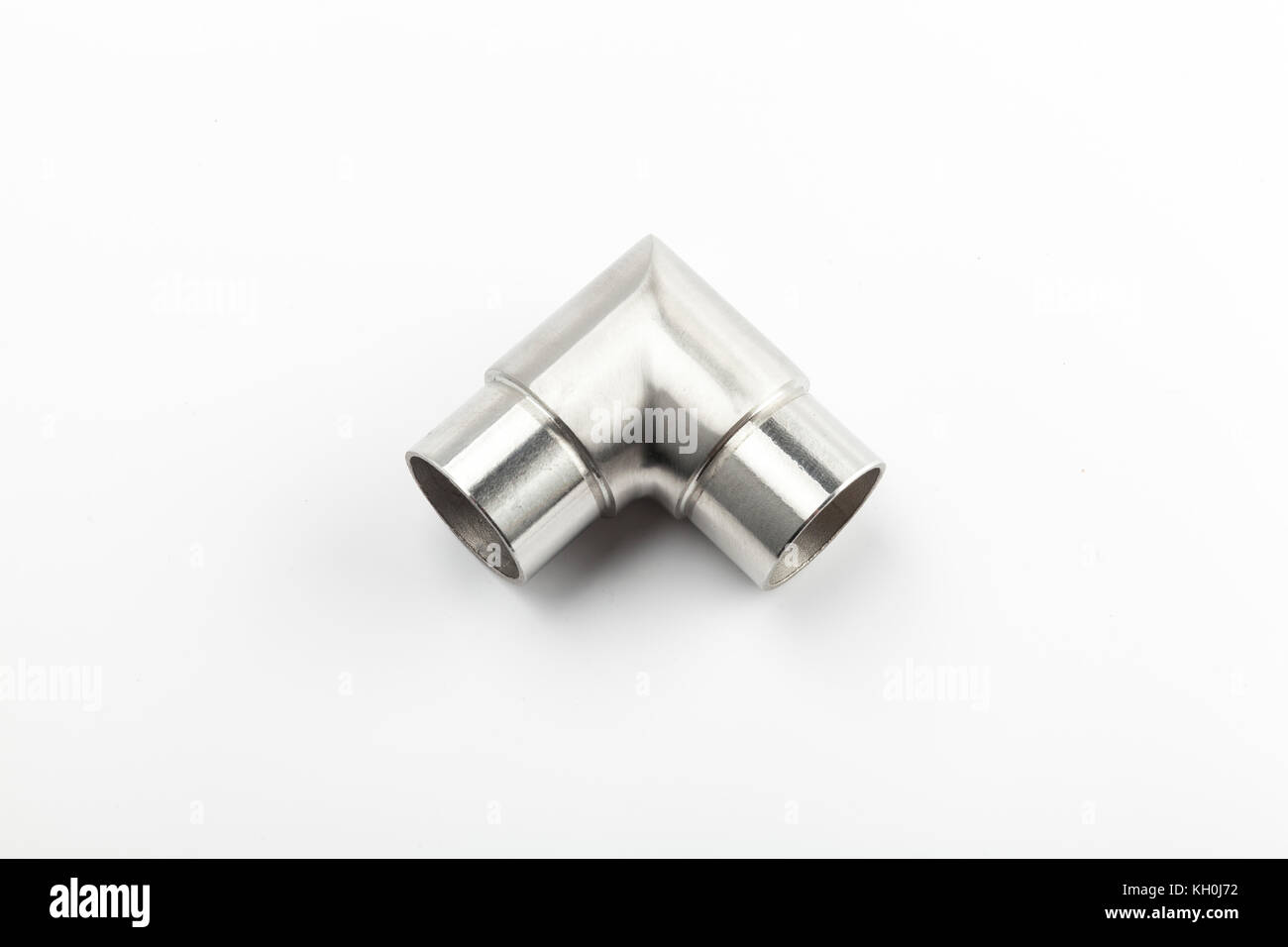 metal water valve fittings on a white background Stock Photo - Alamy