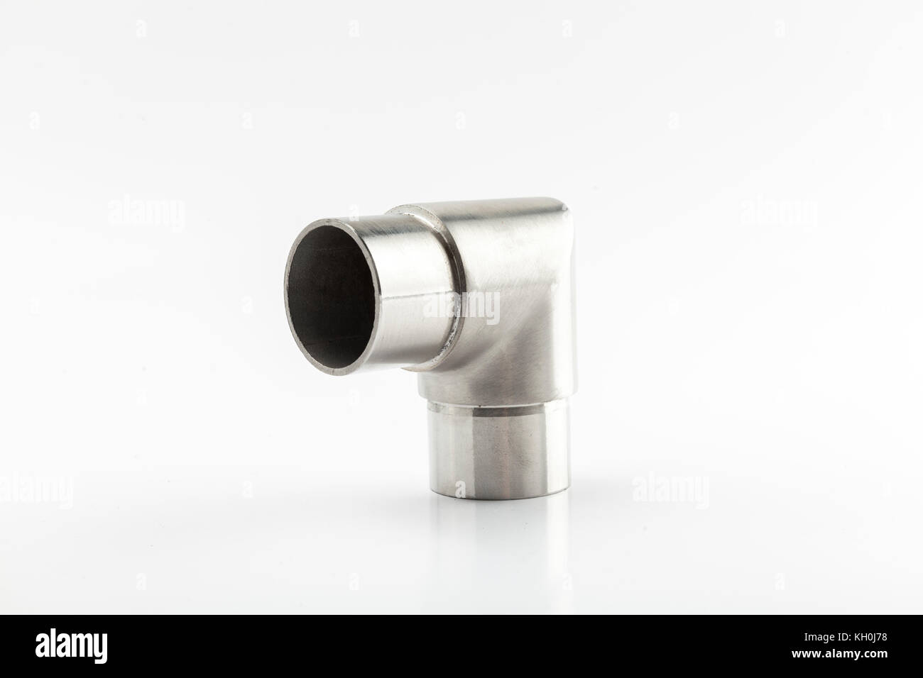 metal water valve fittings on a white background Stock Photo - Alamy