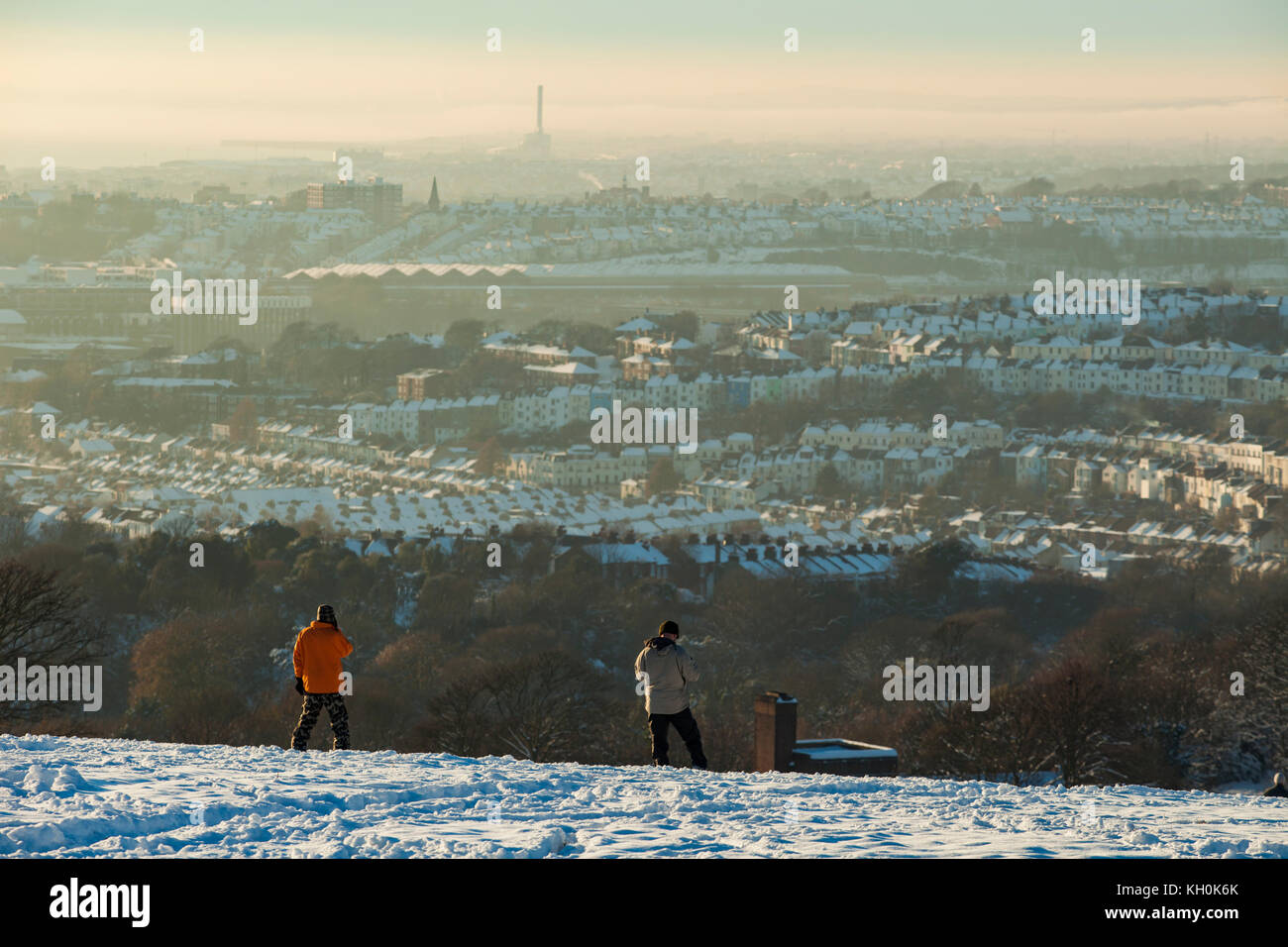 Brighton in snow hi-res stock photography and images - Alamy