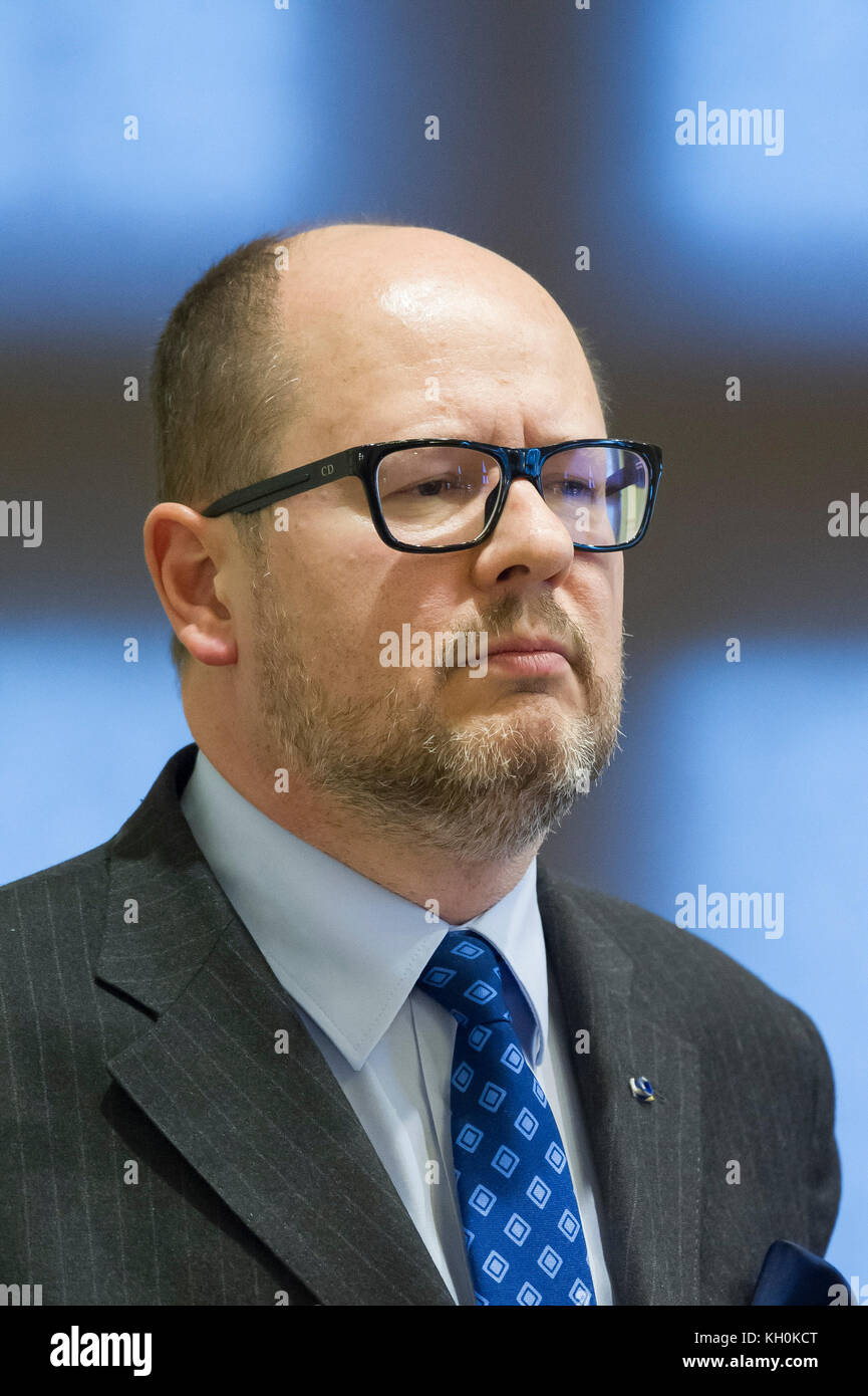 Pawel Adamowicz, president of Gdansk, in Gdansk, Poland 8 March 2017 ...