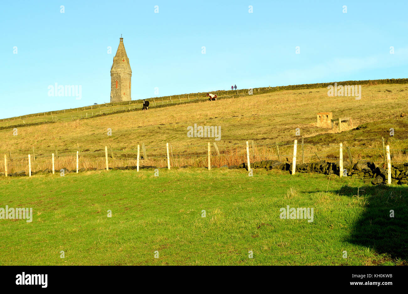 Hartshead pike hi-res stock photography and images - Alamy