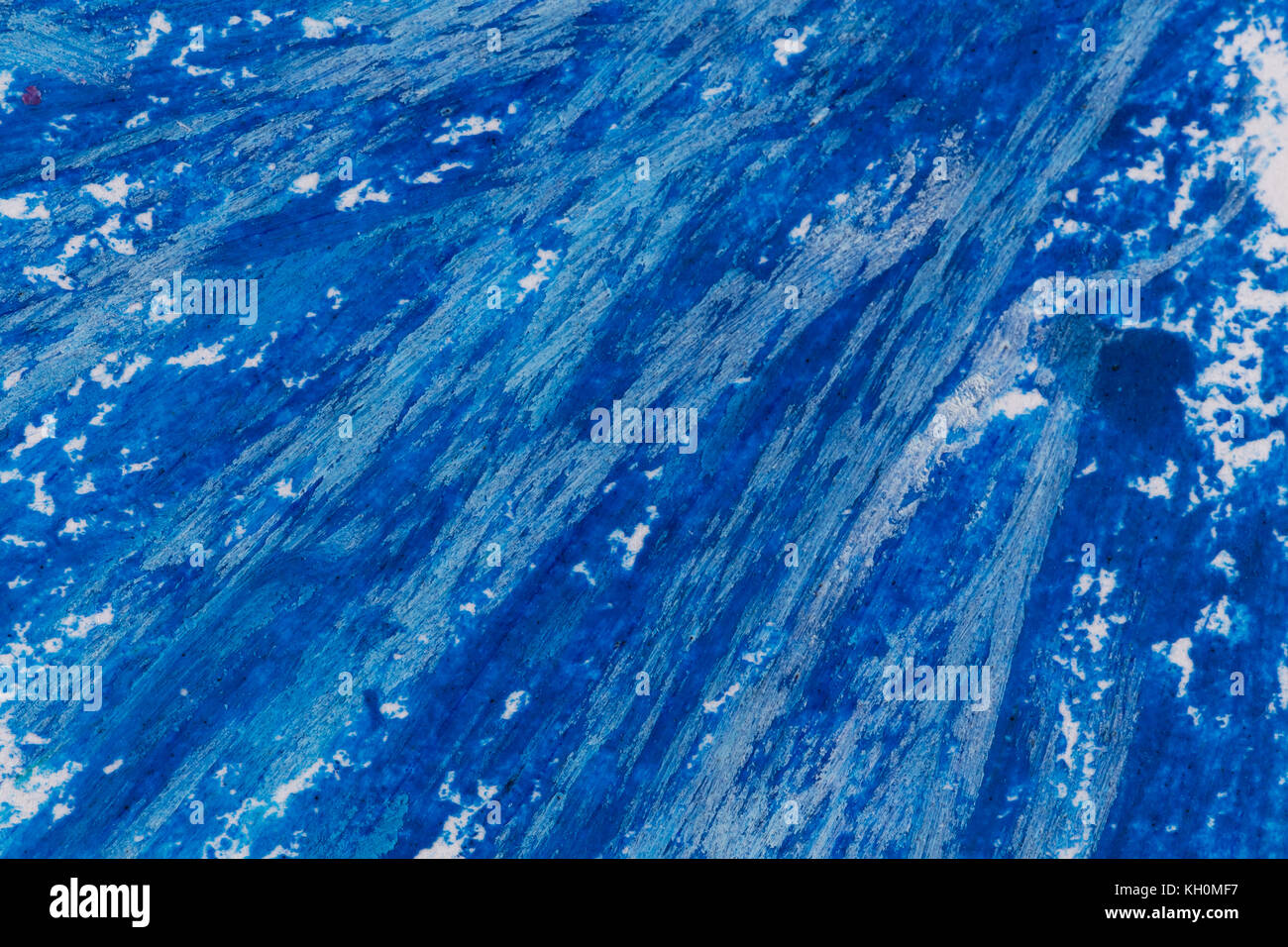 crayons blue frame texture background close up shot Stock Photo - Alamy