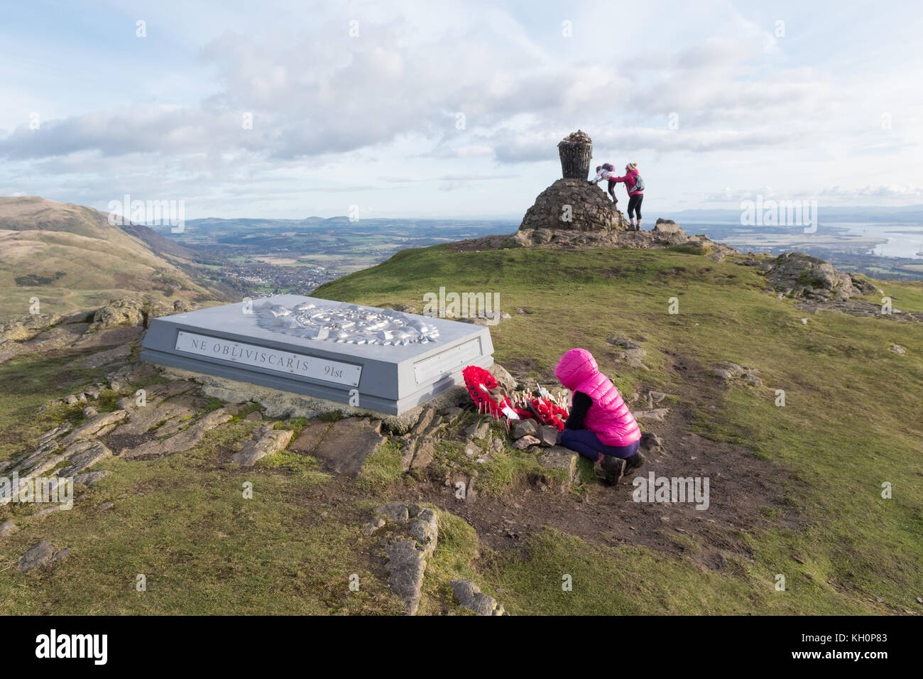 Dumyat hill ochils hi-res stock photography and images - Alamy