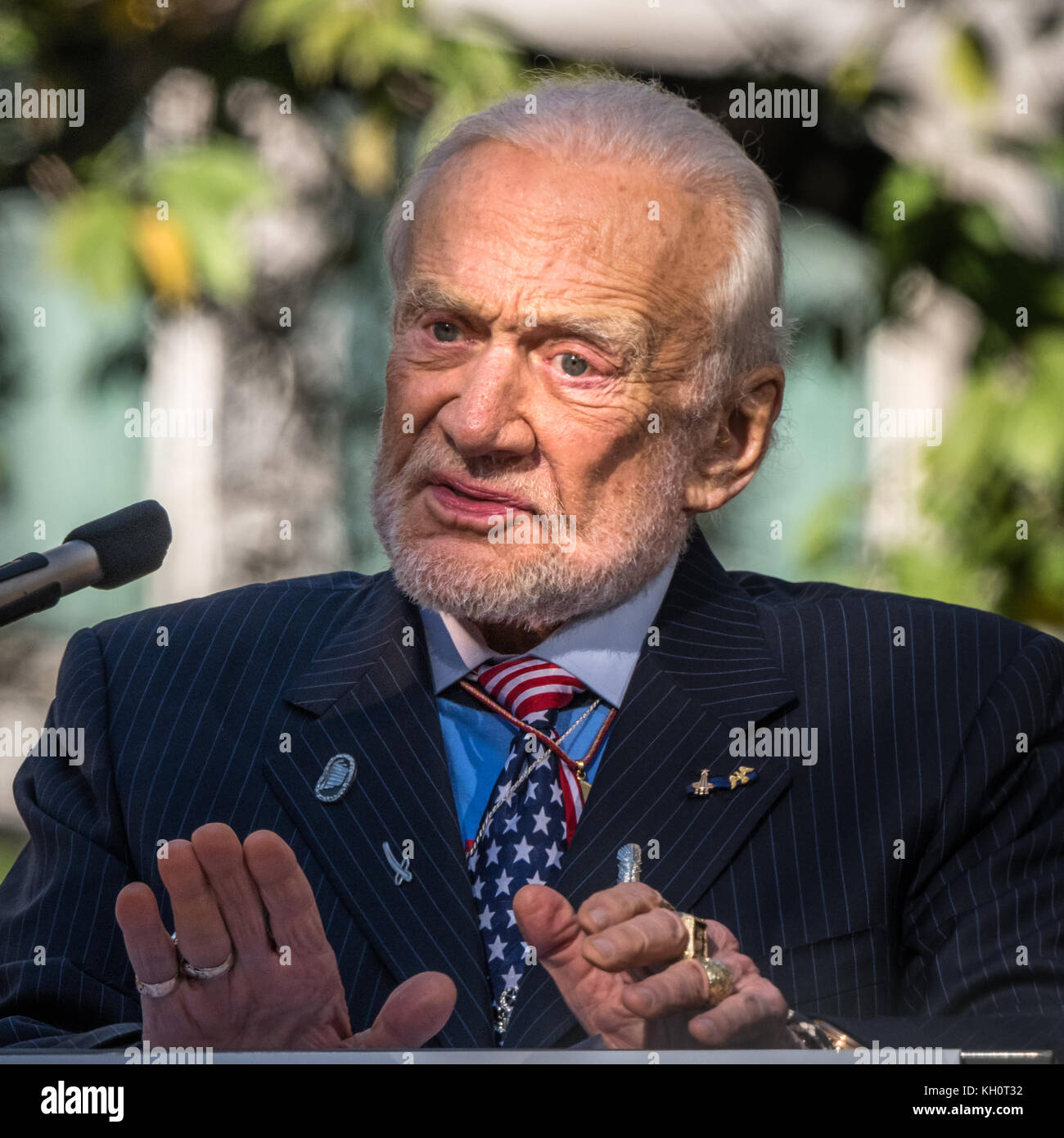 New York, USA, 11 Nov 2017. Former astronaut and US Air Force Korean ...